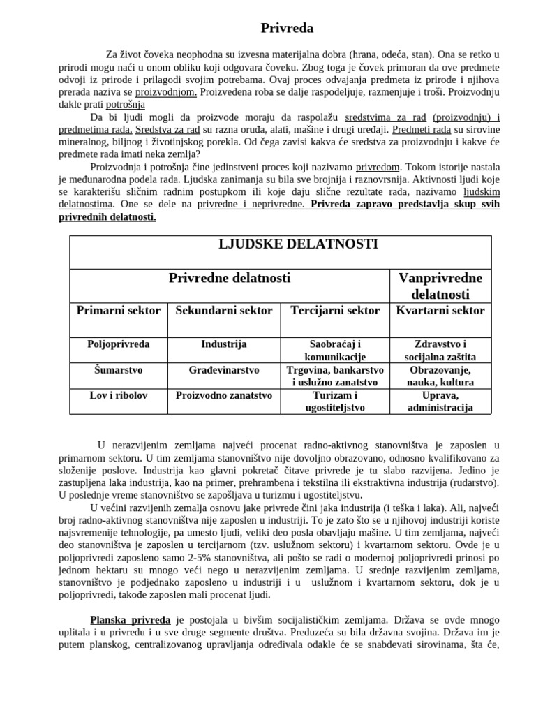 Privreda Tabela E5bba607 A678 4b02 Ad8c 3bfeb7448be6 | PDF