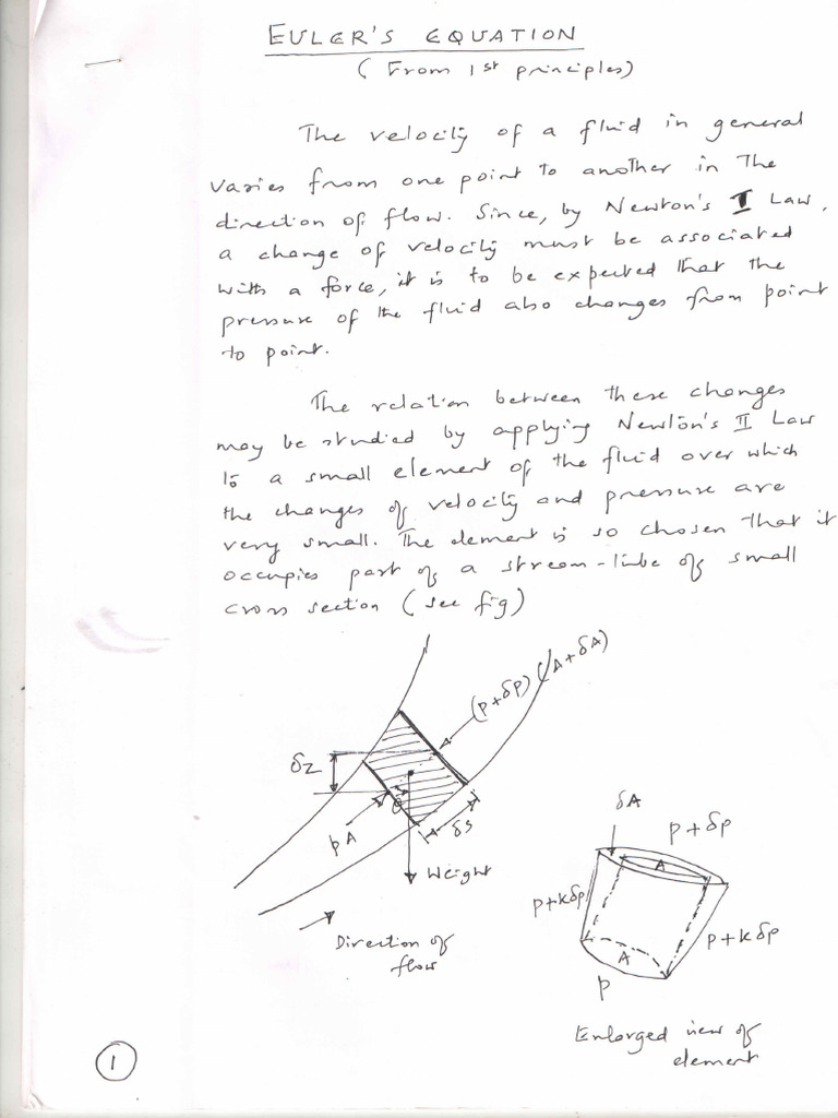 Euler's Equation | PDF