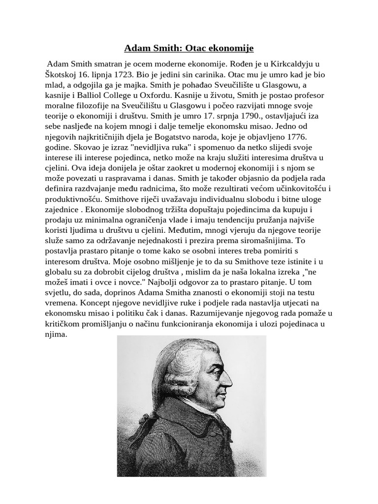 Adam Smith | PDF