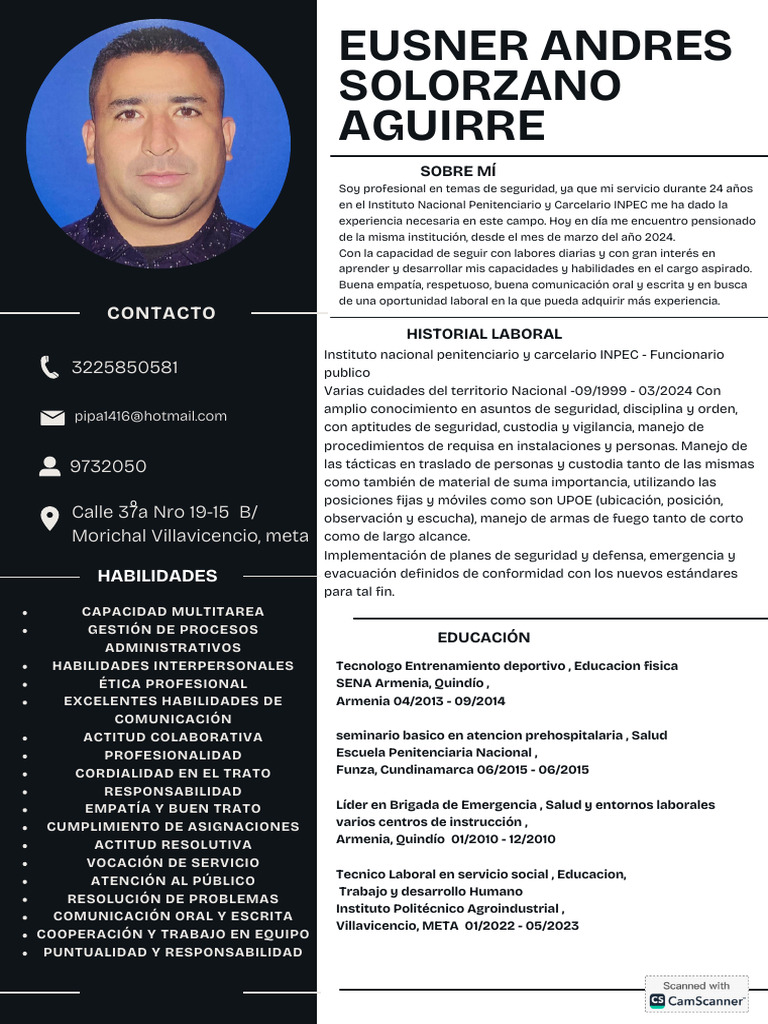 Hoja de Vida .-2 | PDF