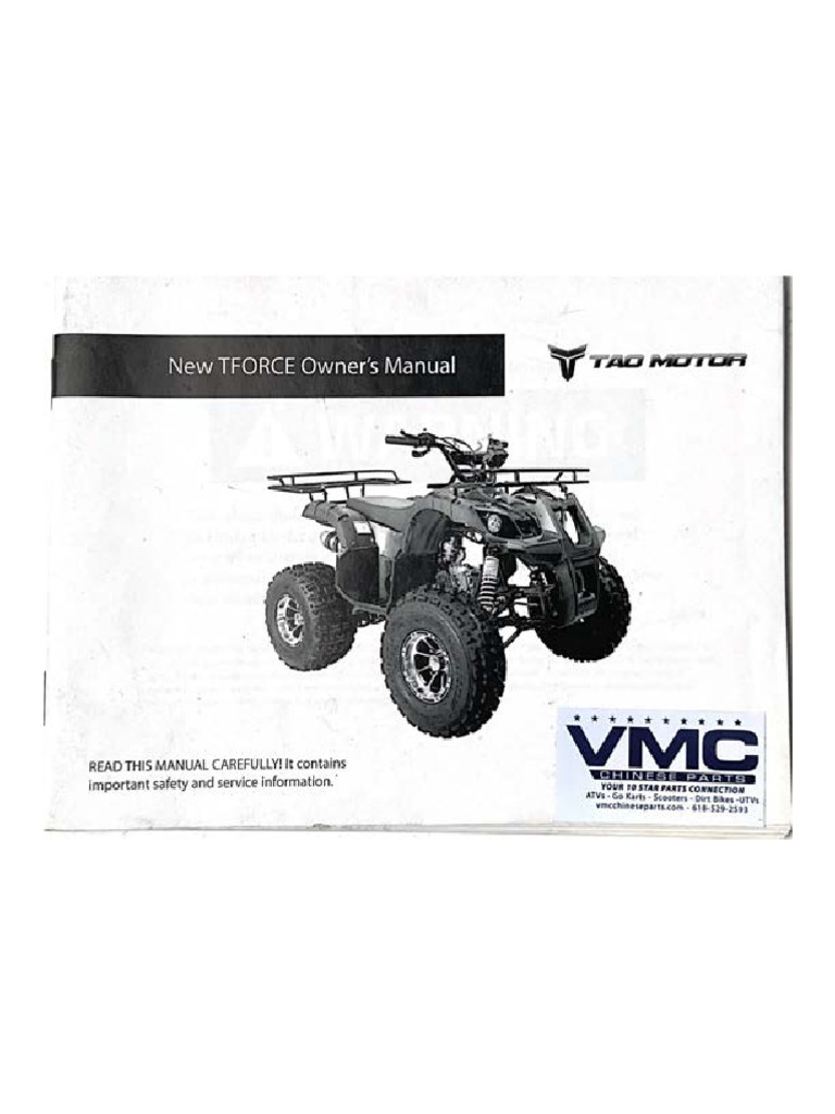 Atv Quad - Owners - Manual | PDF