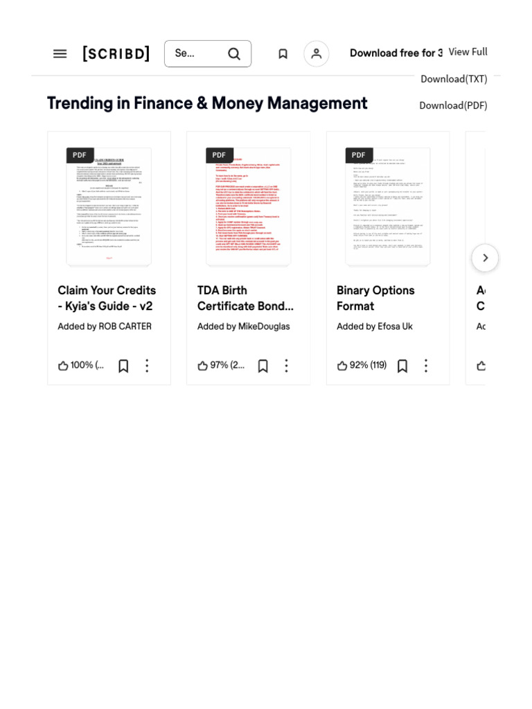 Scribd - Home To The World's Documents. | PDF | Scribd | Computing