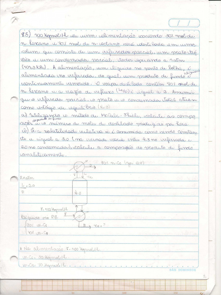 Exercícios Seader 01 | PDF