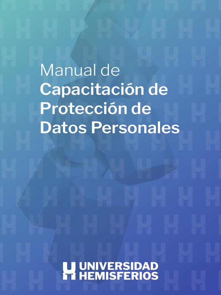 Manual Capacitacion Proteccion Datos | PDF | Seguridad de información | Valores