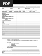 PSAL Form PDF | PDF | Heart | Clinical Medicine