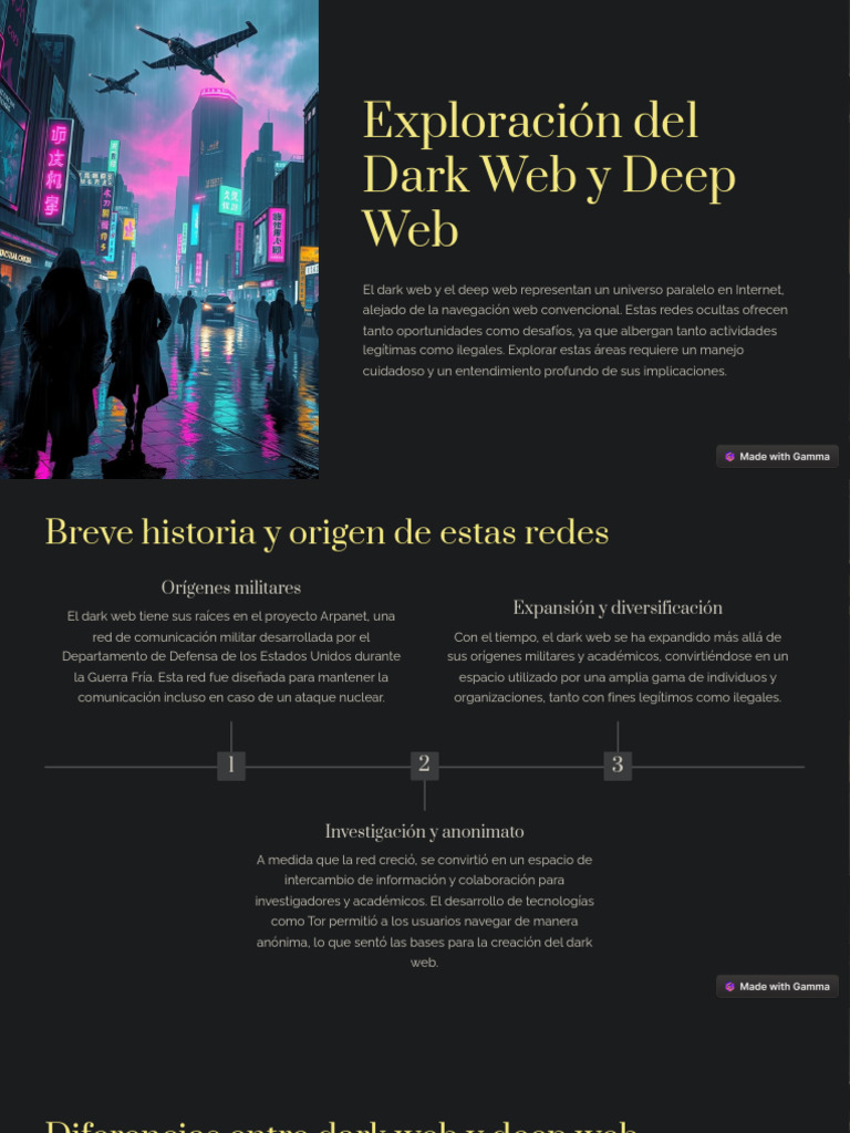 Exploracion Del Dark Web y Deep Web | PDF | Anonimato | Red mundial