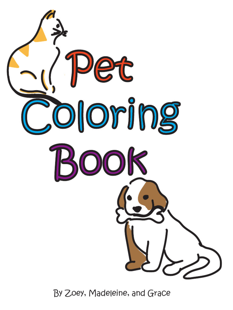 Pet Coloring Book Silver Award 2 | PDF