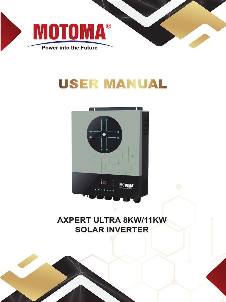 Axpert Ultra 8kw 11kw | PDF | Power Supply | Power Inverter