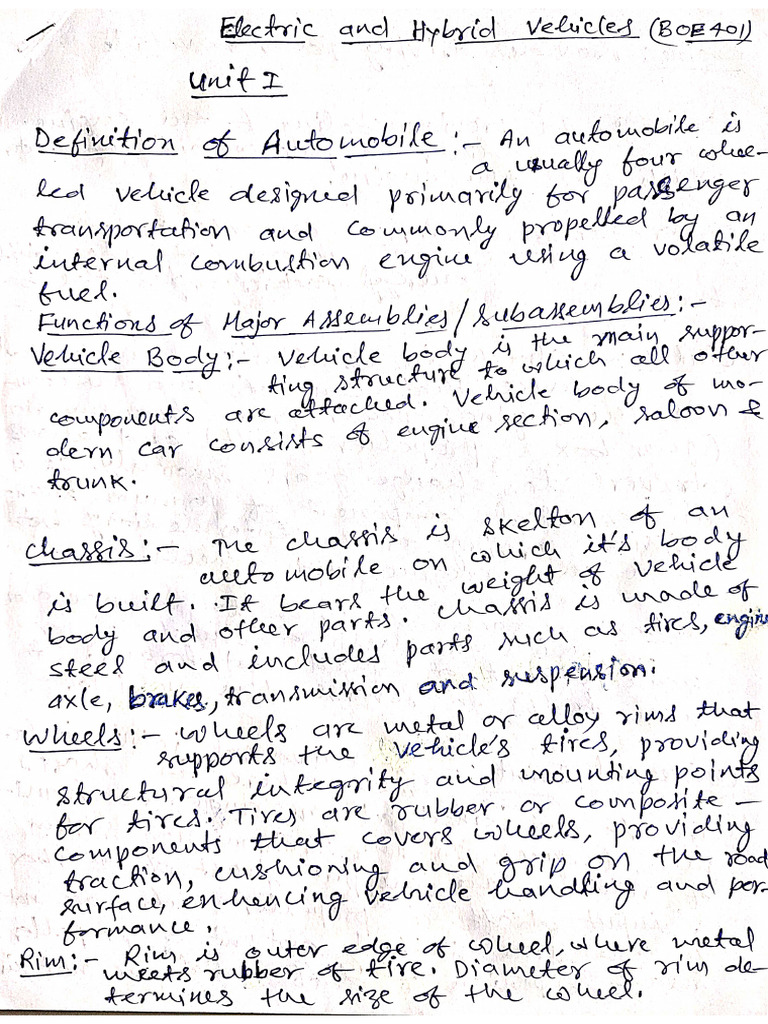 Unit I Notes BOE 401 | PDF