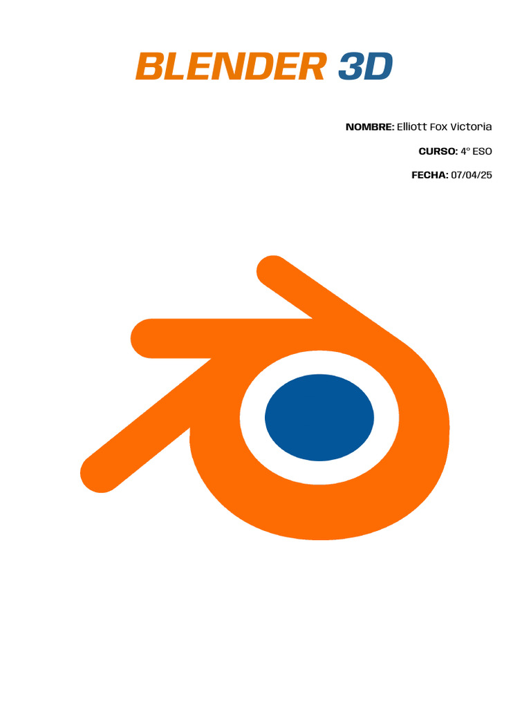 EDICIÓN DOCUMENTOS DE GOOGLE - Blender 3D | PDF | Licuadora (Software) | Informática