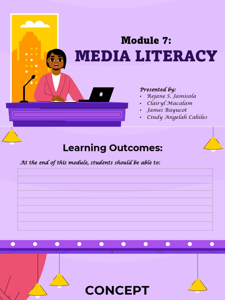 Module 7 Media Literacy | PDF | Mass Media | Social Media