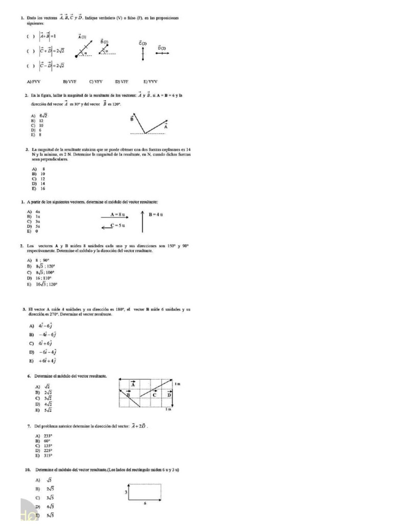 Física PD N°1 | PDF