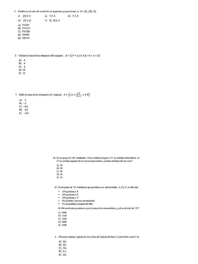 Aritmética PD N°1 | PDF
