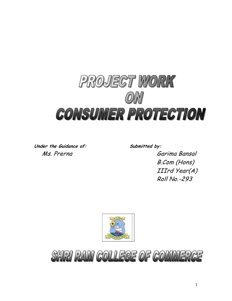 Consumer Protection Act Overview | PDF | Consumer Protection | Complaint