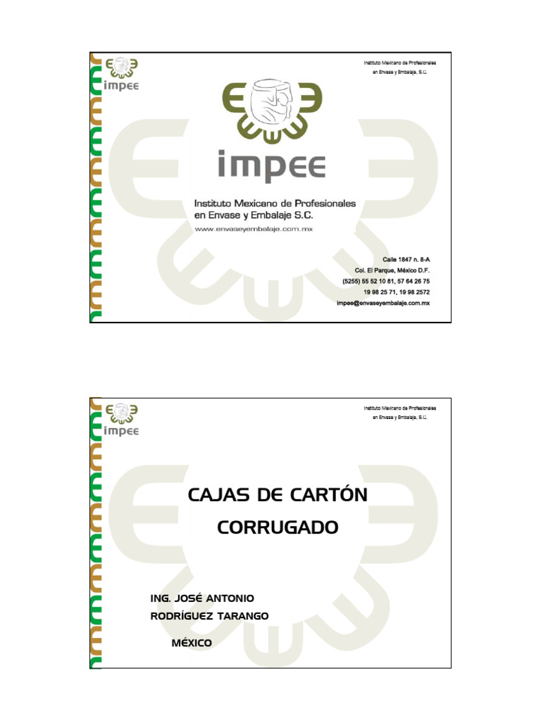 Cajas de Cartón Corrugado: Guía Completa | PDF | Materiales de ...