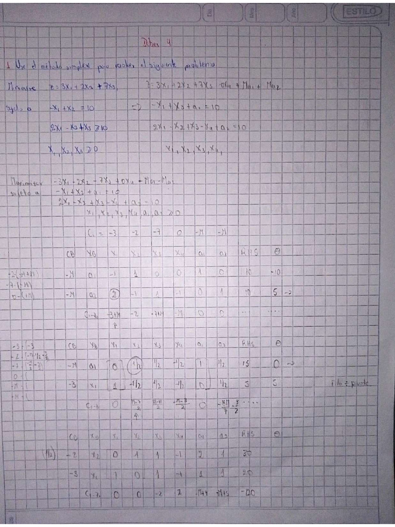 DEBER 4 - LEMA LUIS - MATEMATICAS APLICADA - Compressed | PDF
