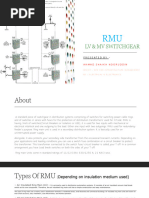 SF6 RMU - Installation & Operation | PDF | Fuse (Electrical) | Switch