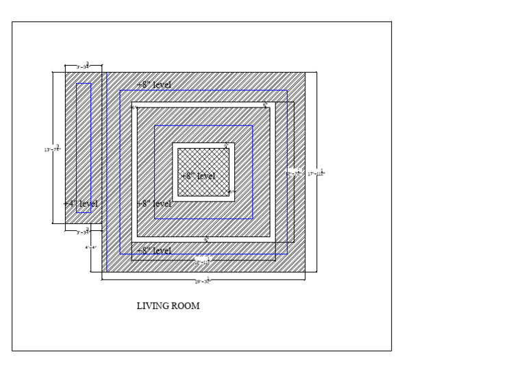 Living Roomfalse Ceiling 2d | PDF
