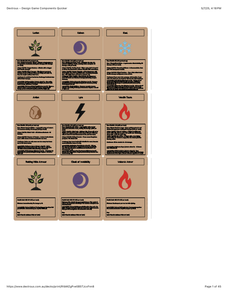 Ascension Cards | PDF