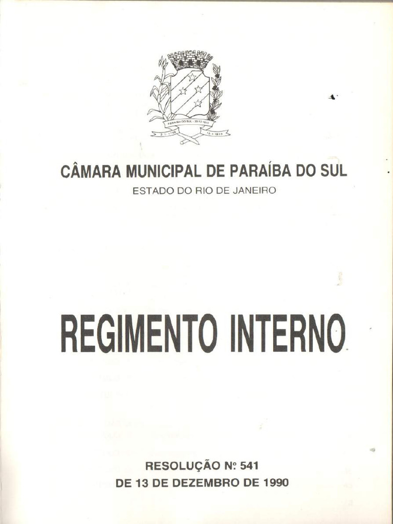 Regimento Interno | PDF
