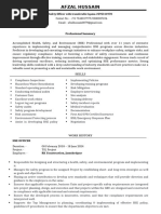 HSE Officer Roles and Responsibilities | PDF | Occupational Safety And ...