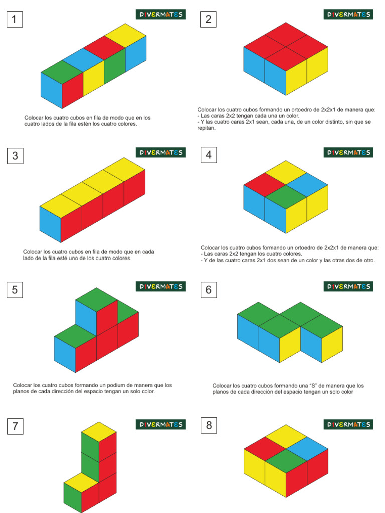 Cubos de Colores | PDF