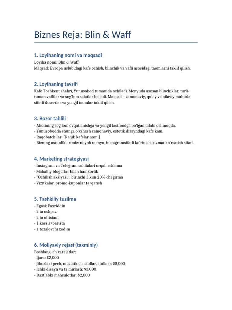 Biznes Reja Blin Waff7777 | PDF