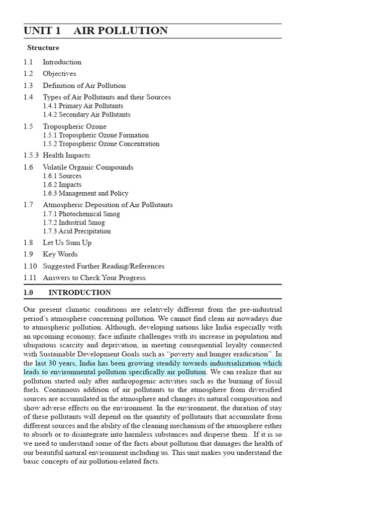 Understanding Air Pollution Basics | PDF | Ozone | Particulates