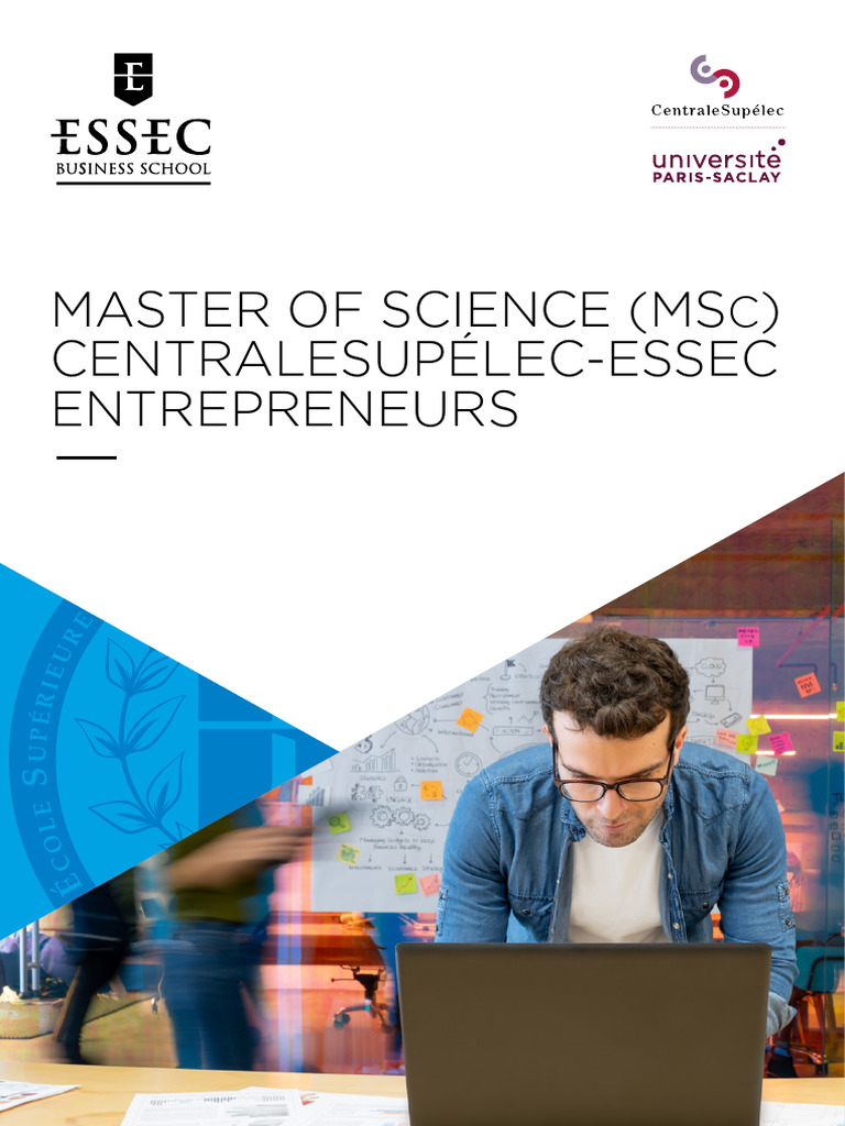 Brochure MSC CentraleSupelec ESSEC Entrepreneurs WEB | PDF | Entrepreneurship | Startup Company