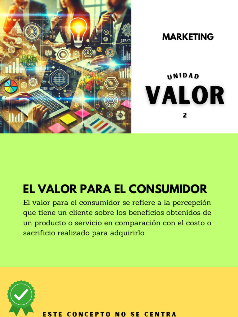 Valor para el Consumidor en Marketing | PDF | Cadena de valor | Logística