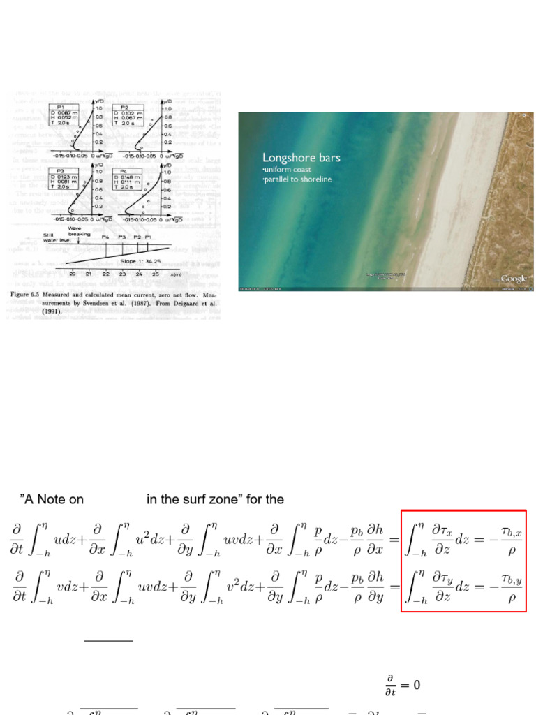LectureNote 08 UndertowCrossShoreST | PDF | Fluid Mechanics | Soft Matter