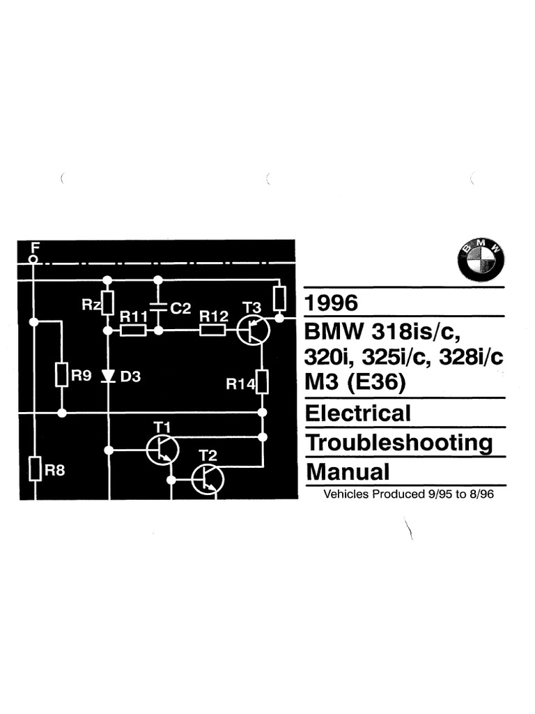 Schema Electrique BMW Serie 3 E36 | PDF