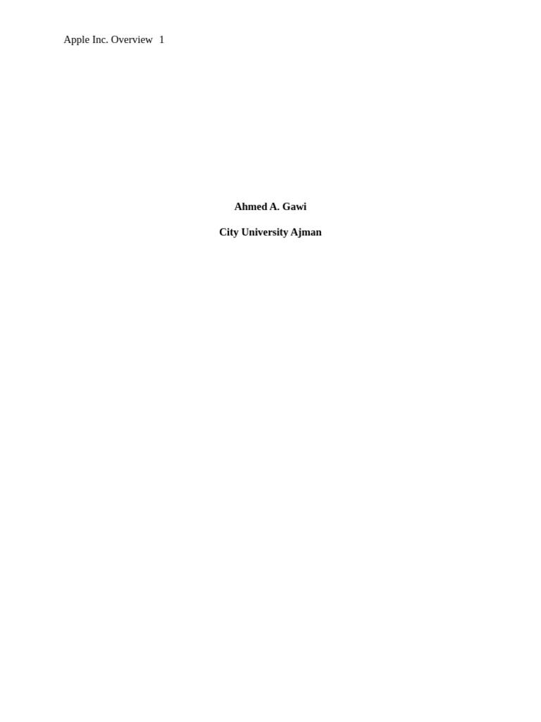 Apple Inc. Inventory Management Insights | PDF | Inventory | Apple Inc.