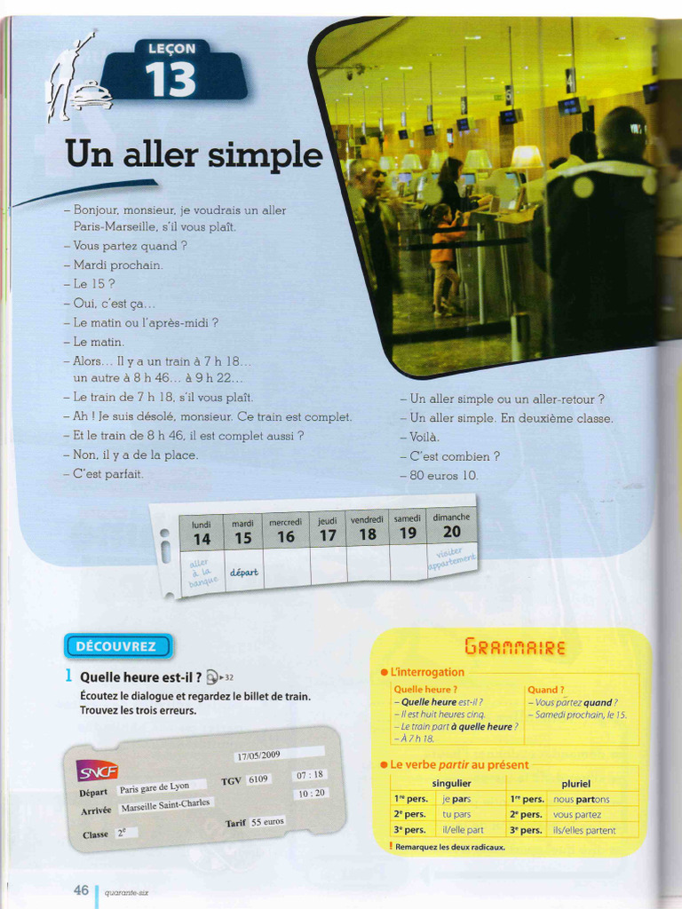 Un Aller Simple | PDF