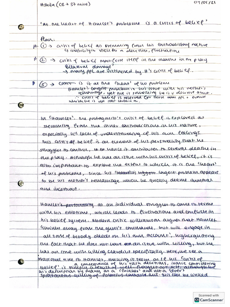 Hamlet Part B | PDF