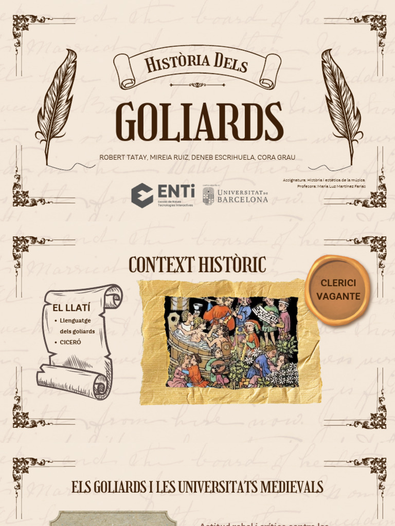 Goliards | PDF
