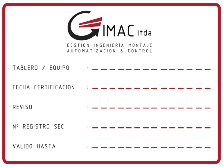 Gimac Certificacion | PDF