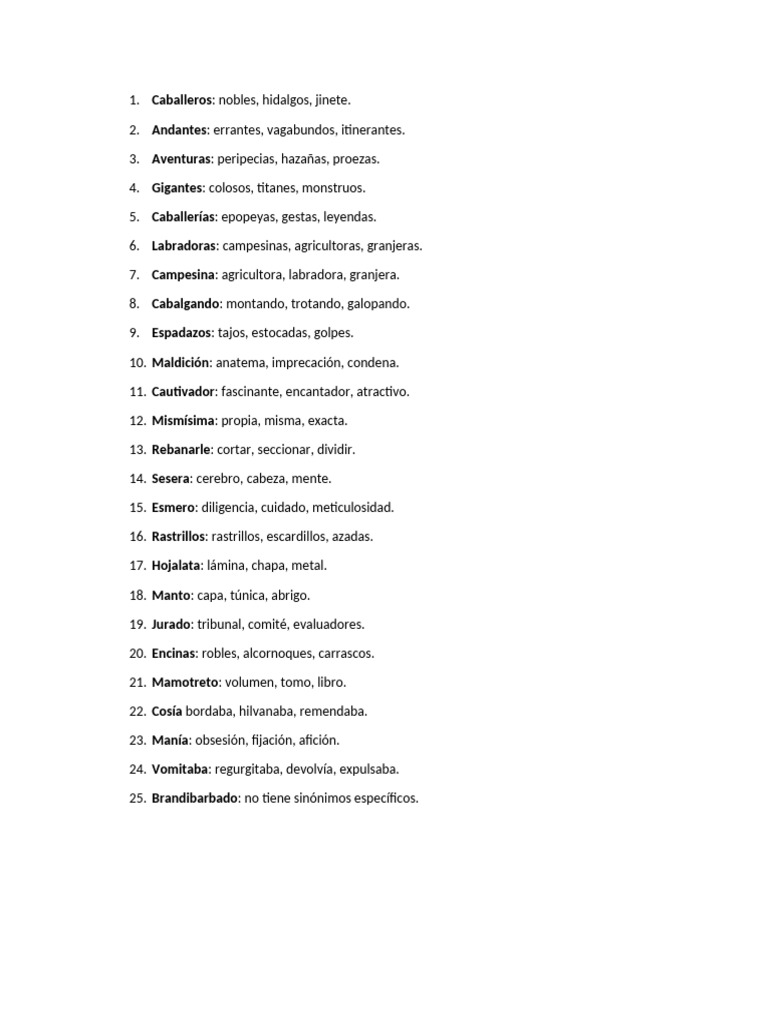 Vocabulario Pdf