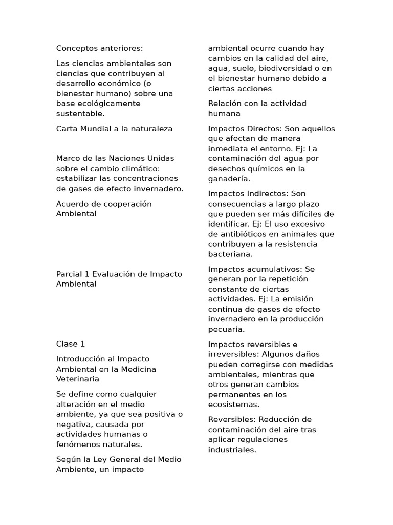 Resumen 1 EIA | PDF | Sustentabilidad | Entorno natural