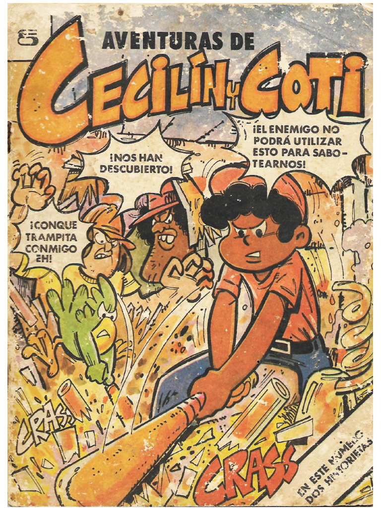 Edit. Oriente 1982 Aventuras de Cecilin y Coti de Cecilio Aviles | PDF