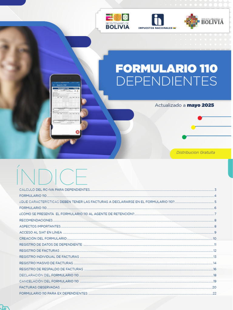 Declaración del Formulario 110 para Dependientes | PDF | Terapia física ...