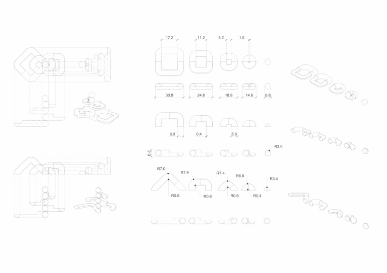 Axolotl Pyramid Exploded Elevations and Iso | PDF