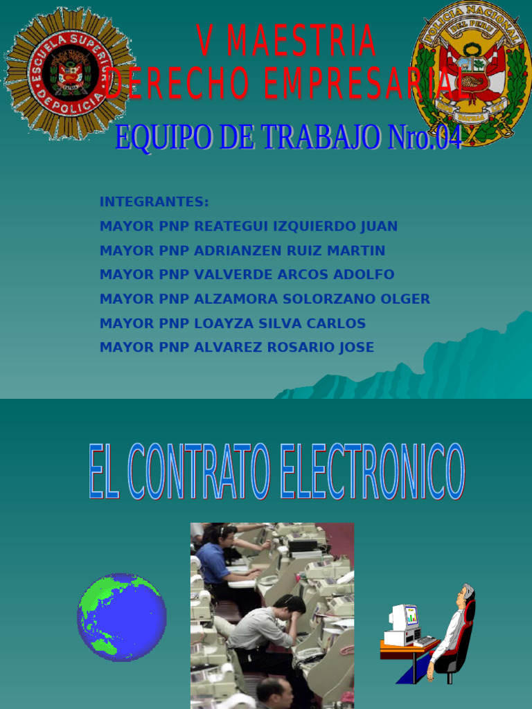 Contratos Electr Nicos Final | PDF
