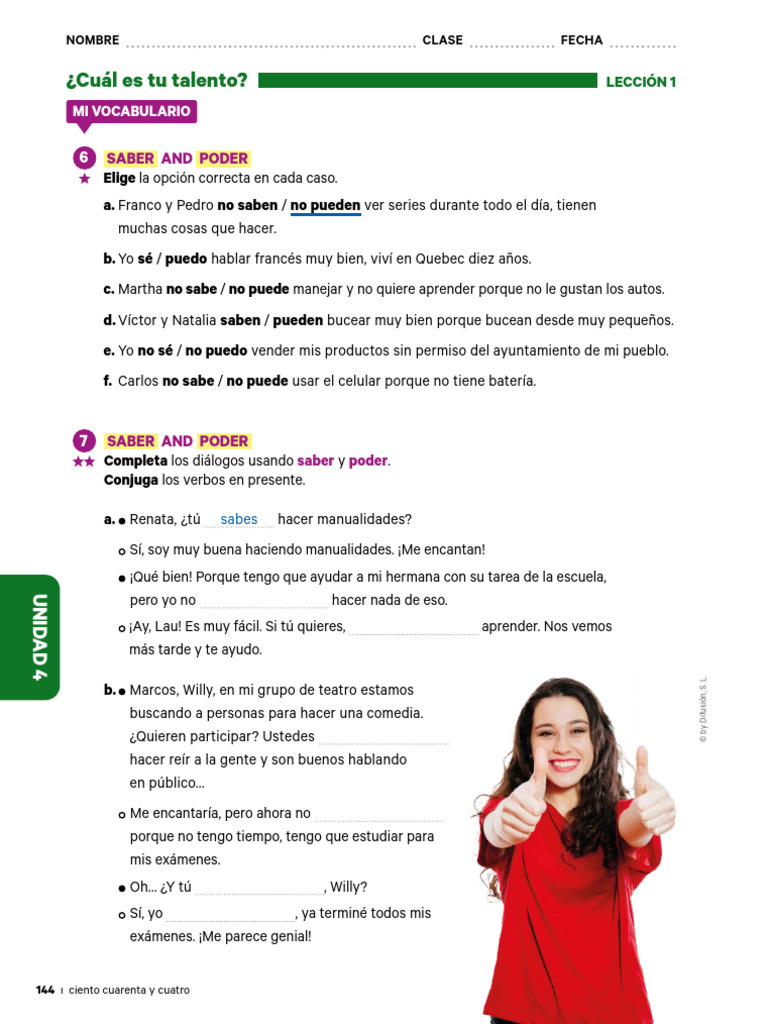 Reporteros-3-Workbook-p144 2 | PDF