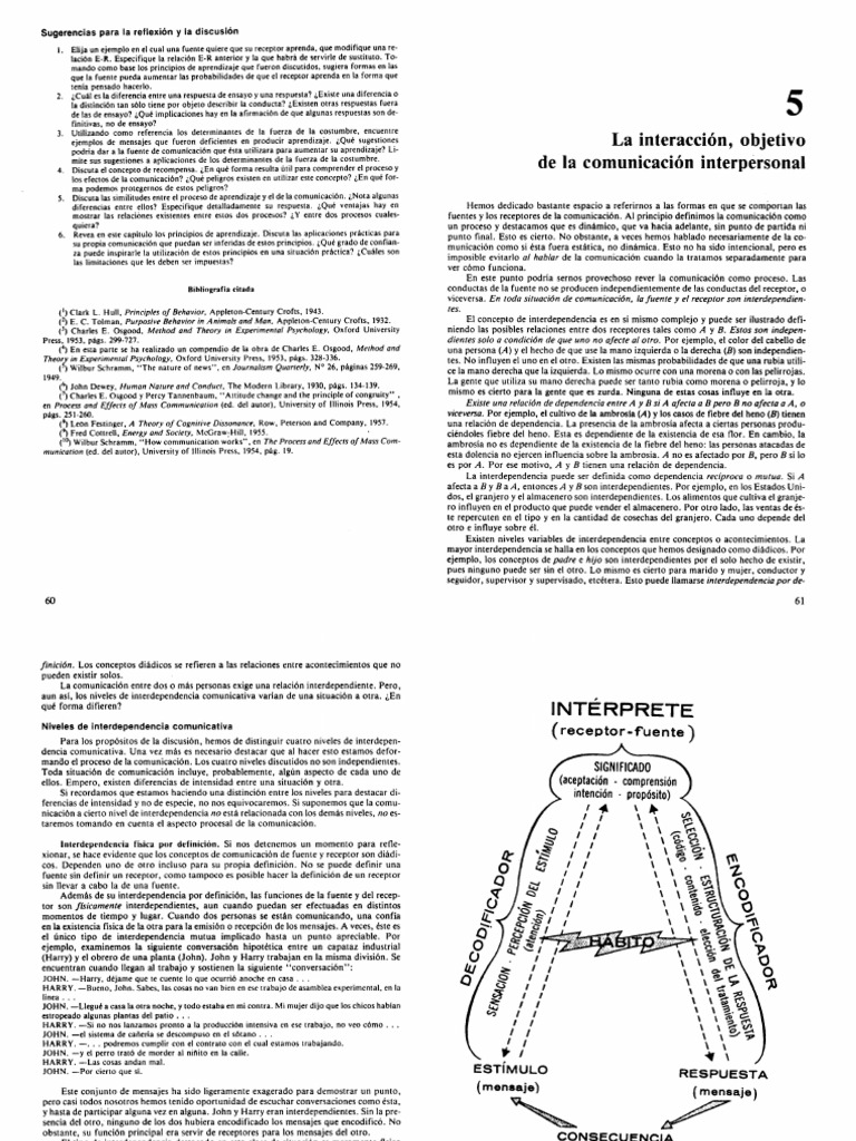 El Proceso de La comunicacion-Berlo-Cap 5-6 | PDF