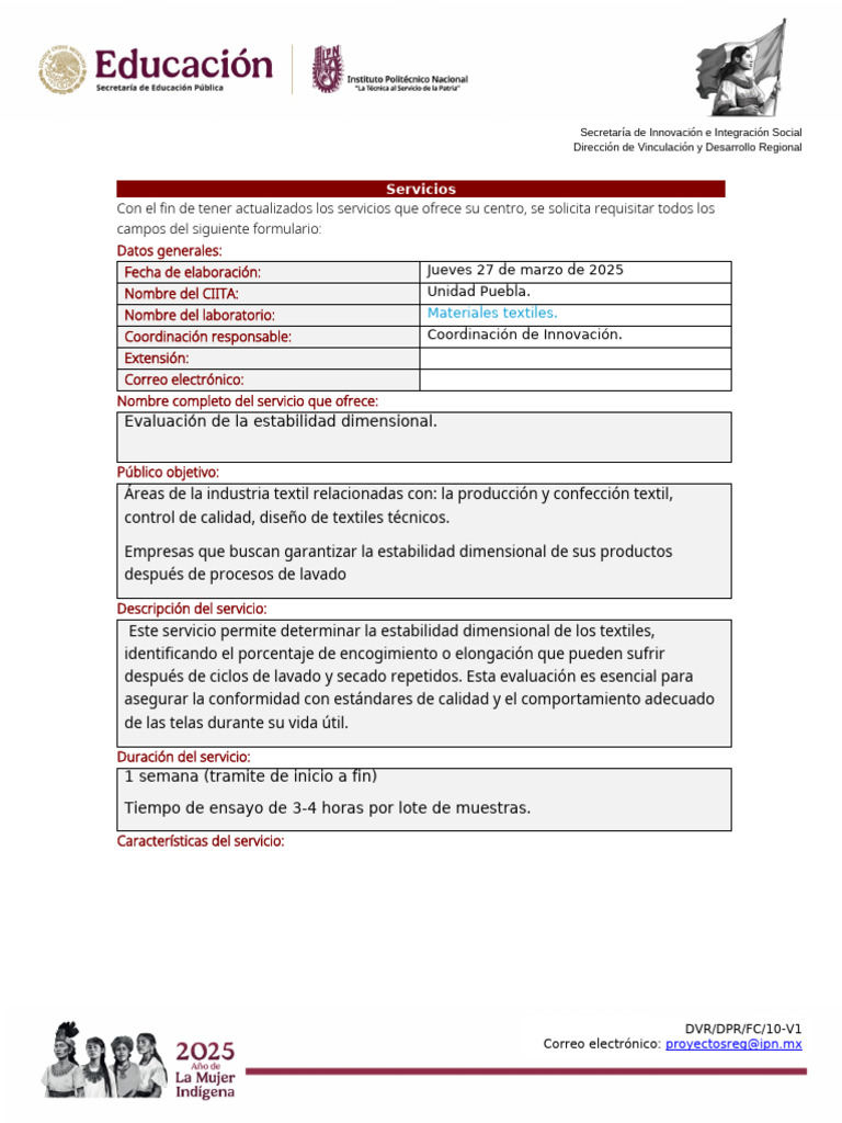 Evaluación de Estabilidad Dimensional Textil | PDF | Calidad (comercial)