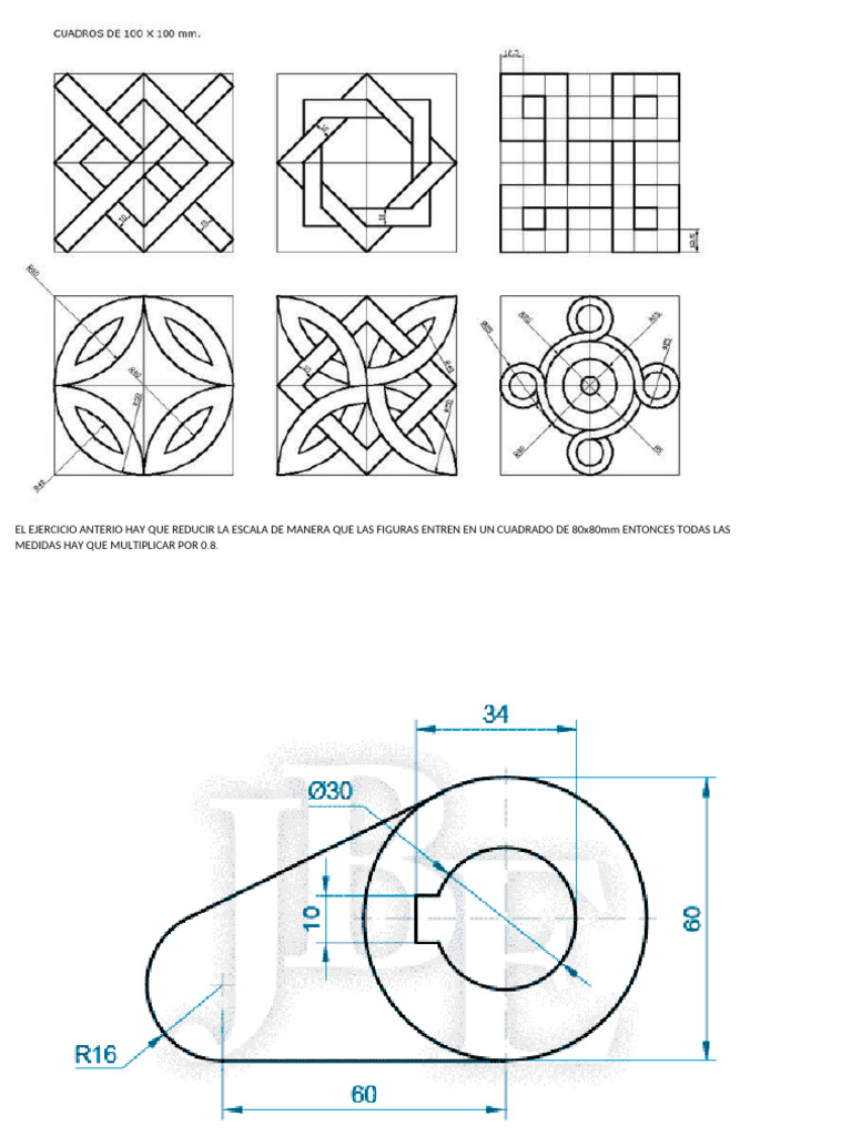 EJERCICIO AUTOCAD 1 | PDF