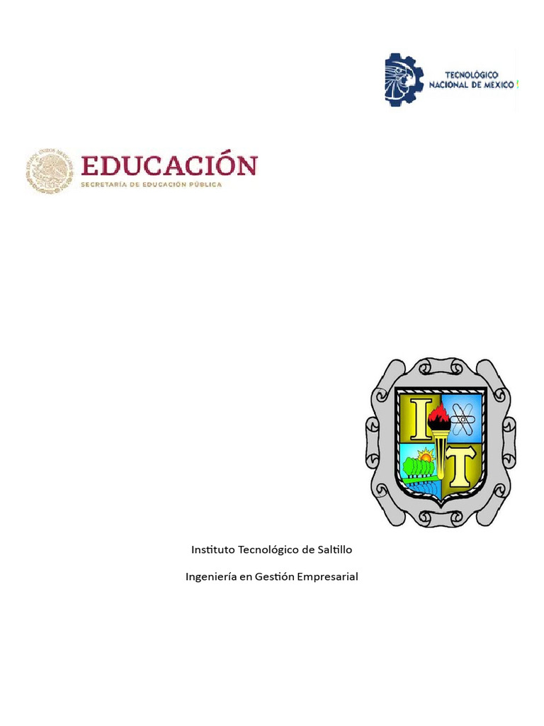 Instituto Tecnologico de Saltillo.docx 20250511 220013 0000 | PDF