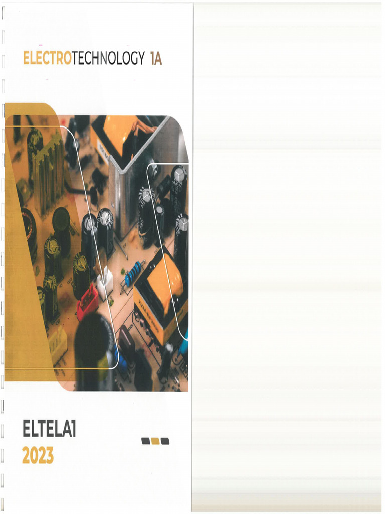 Electrotechnology 1A | PDF