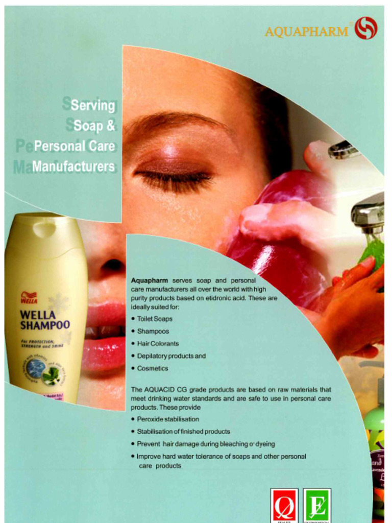 Aq - Soap & Personal Care Leaflet | PDF